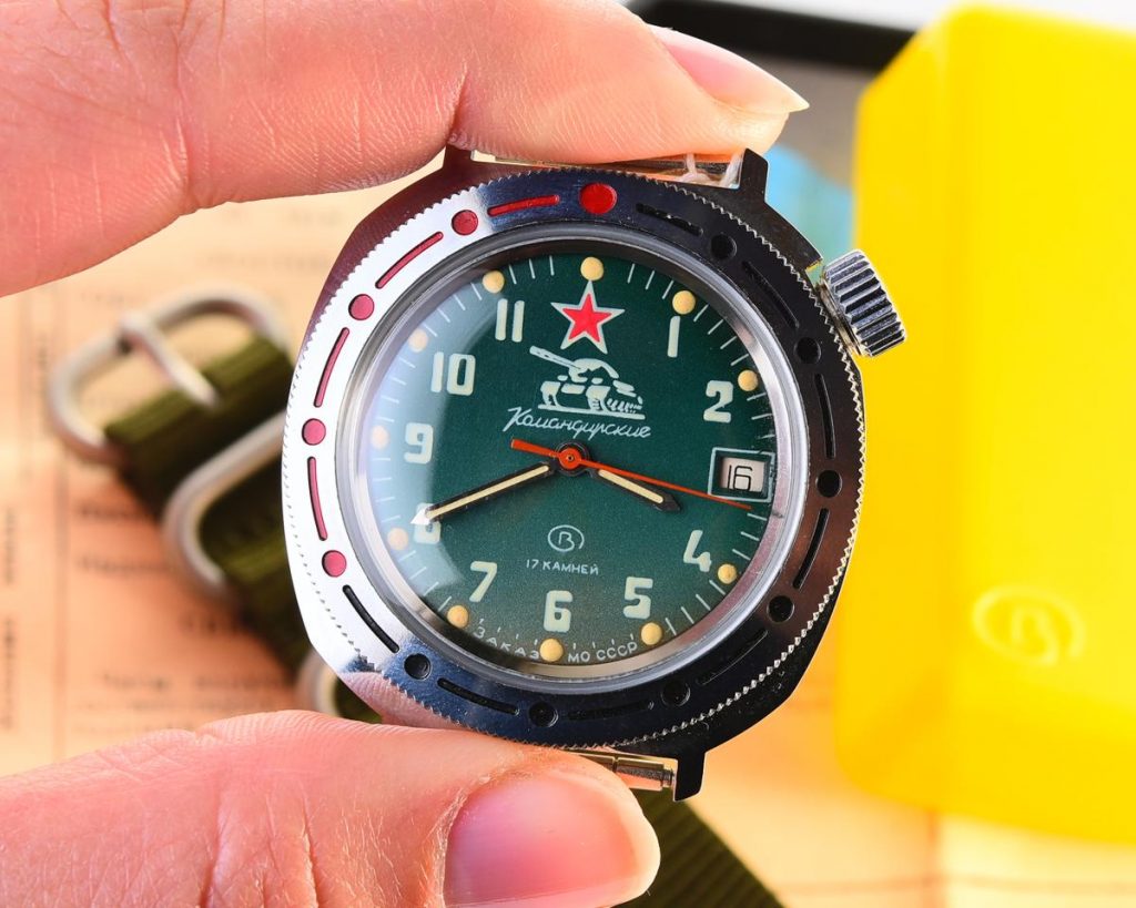 TIME CAPSULE: Vostok Komandirskie TANK mechanical watch limited series ...
