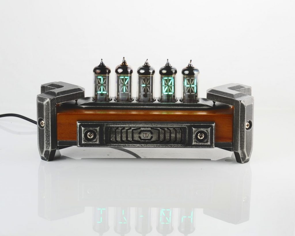 Soviet Vacuum Florescent Display (ИВ-17) tubes retro clock ...