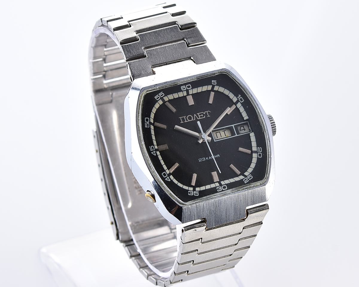 Soviet mechanical POLJOT with AUTOMATIC self winding movement(domestic ...